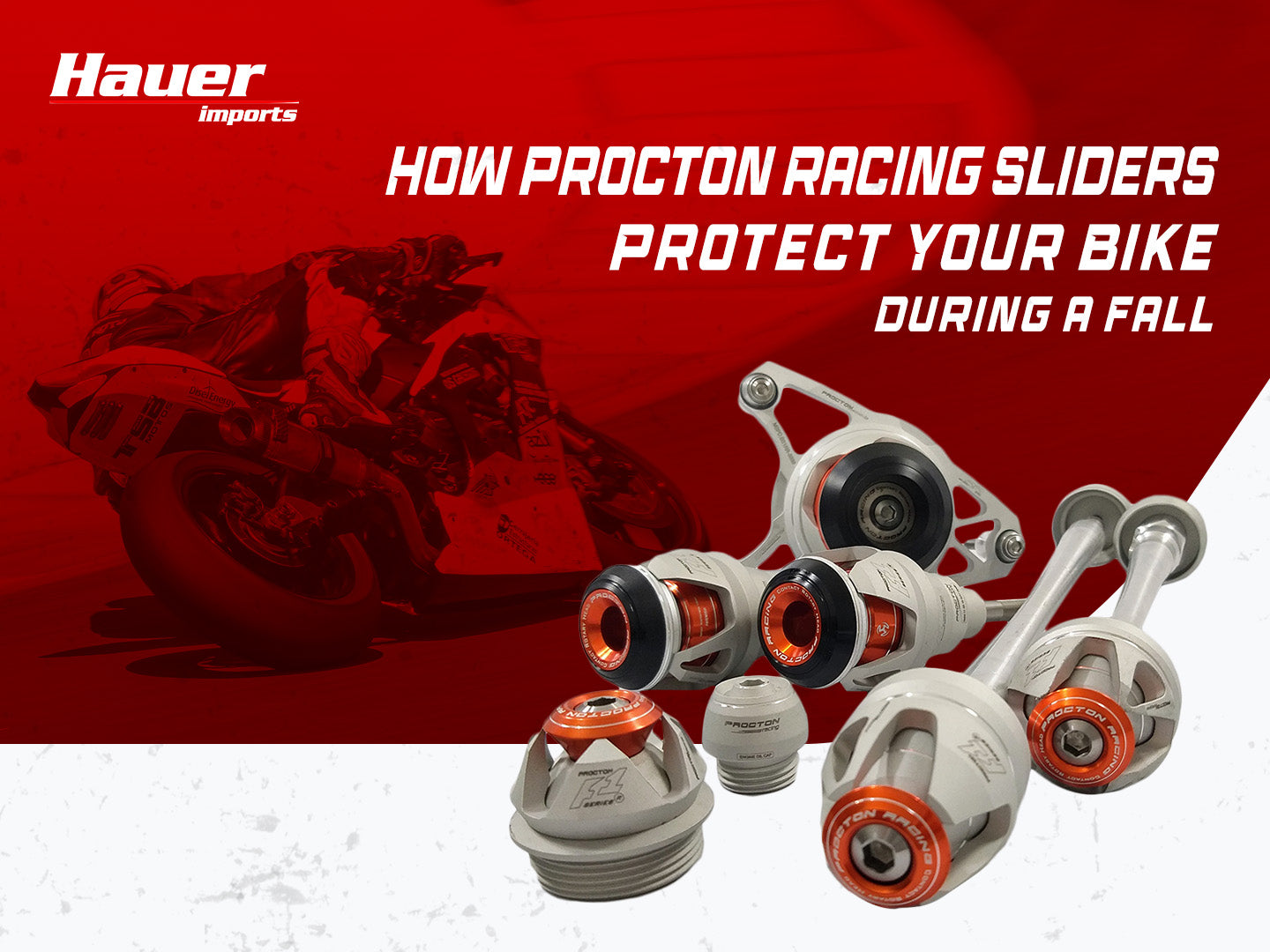 How Procton Racing Sliders Protect Your Bike During a Fall – Hauer Imports