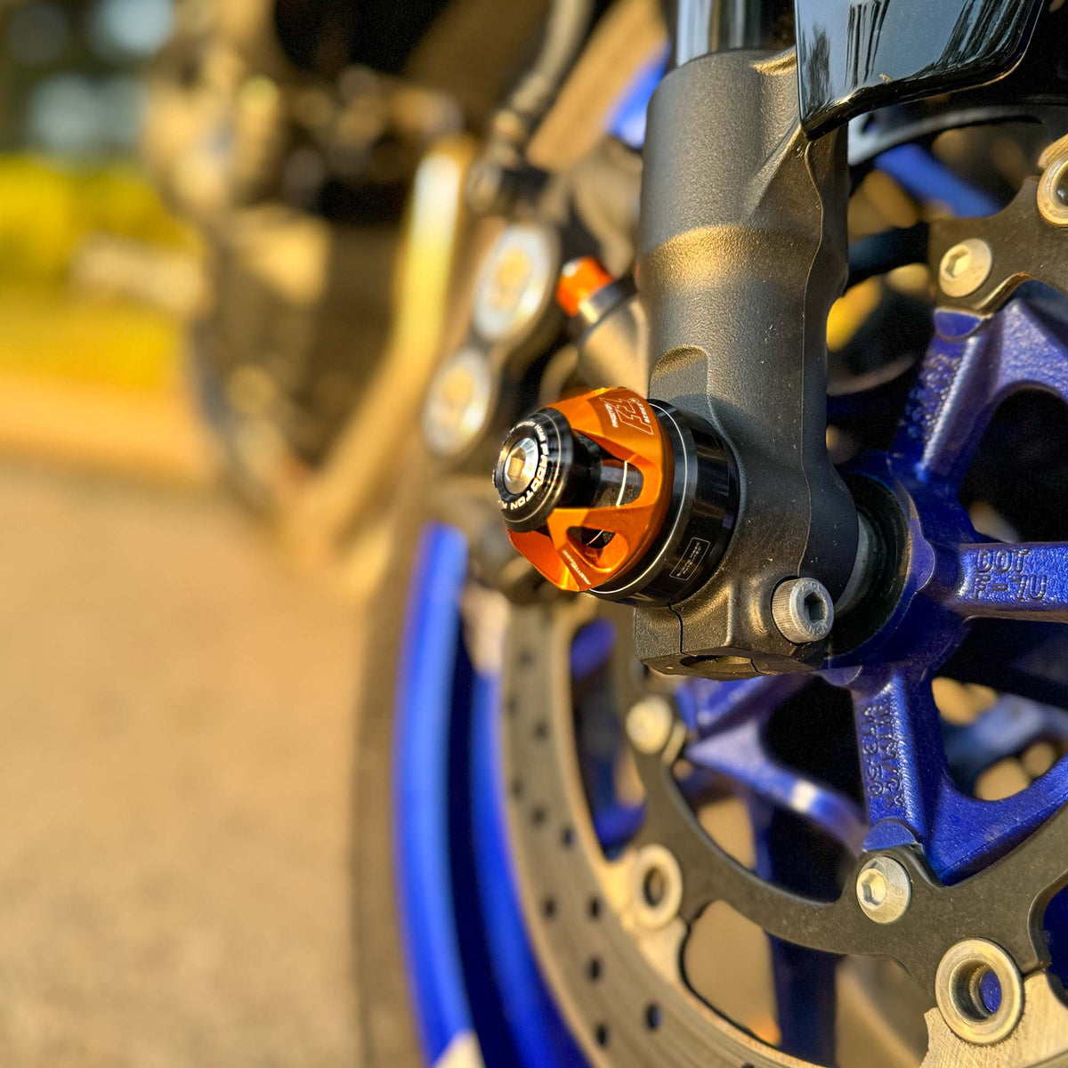 Procton F1 Front Axle Slider for Suzuki SRAD GSX-R 1000 (2018-up ...