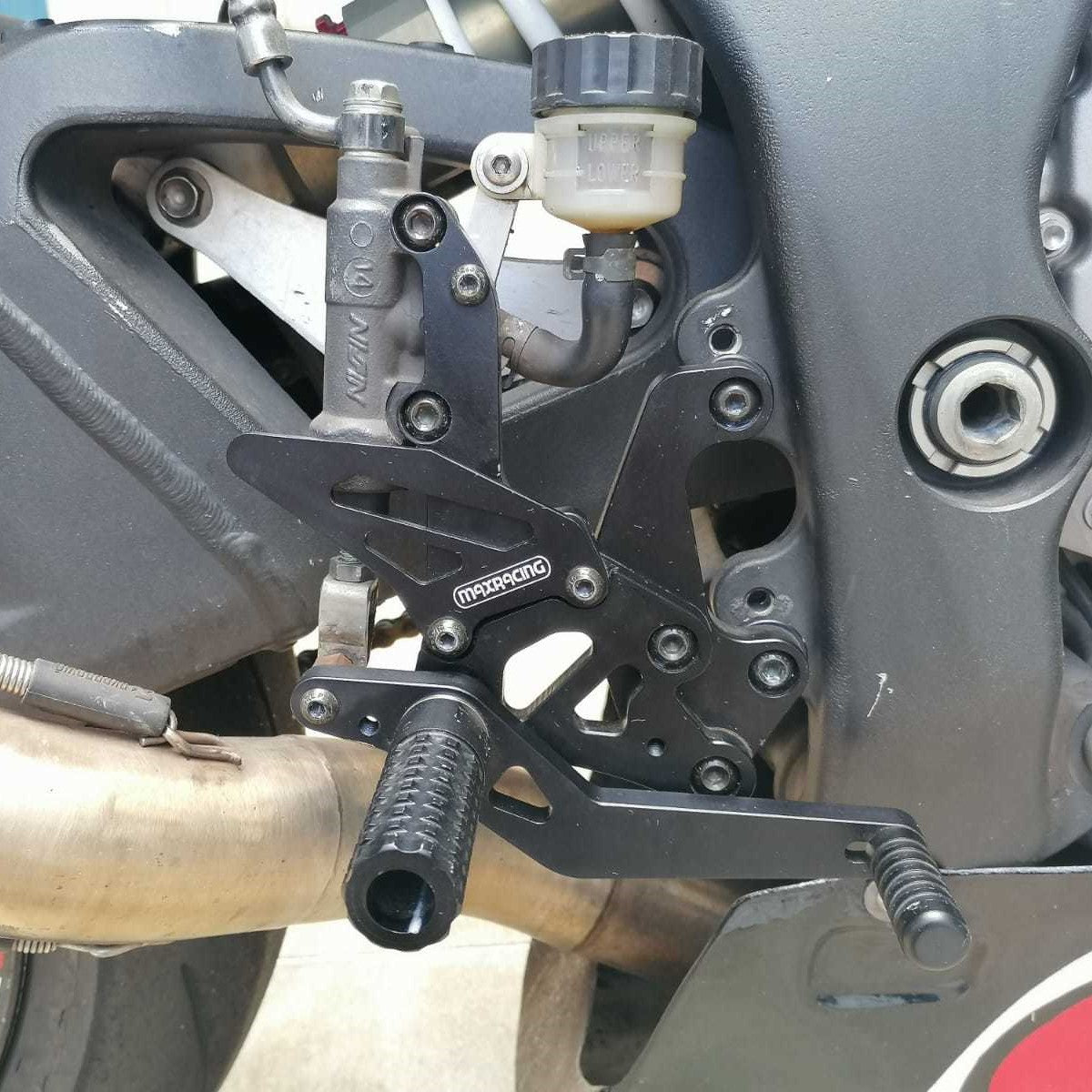 MaxRacing Rearsets for Honda CB 650 F – Hauer Imports